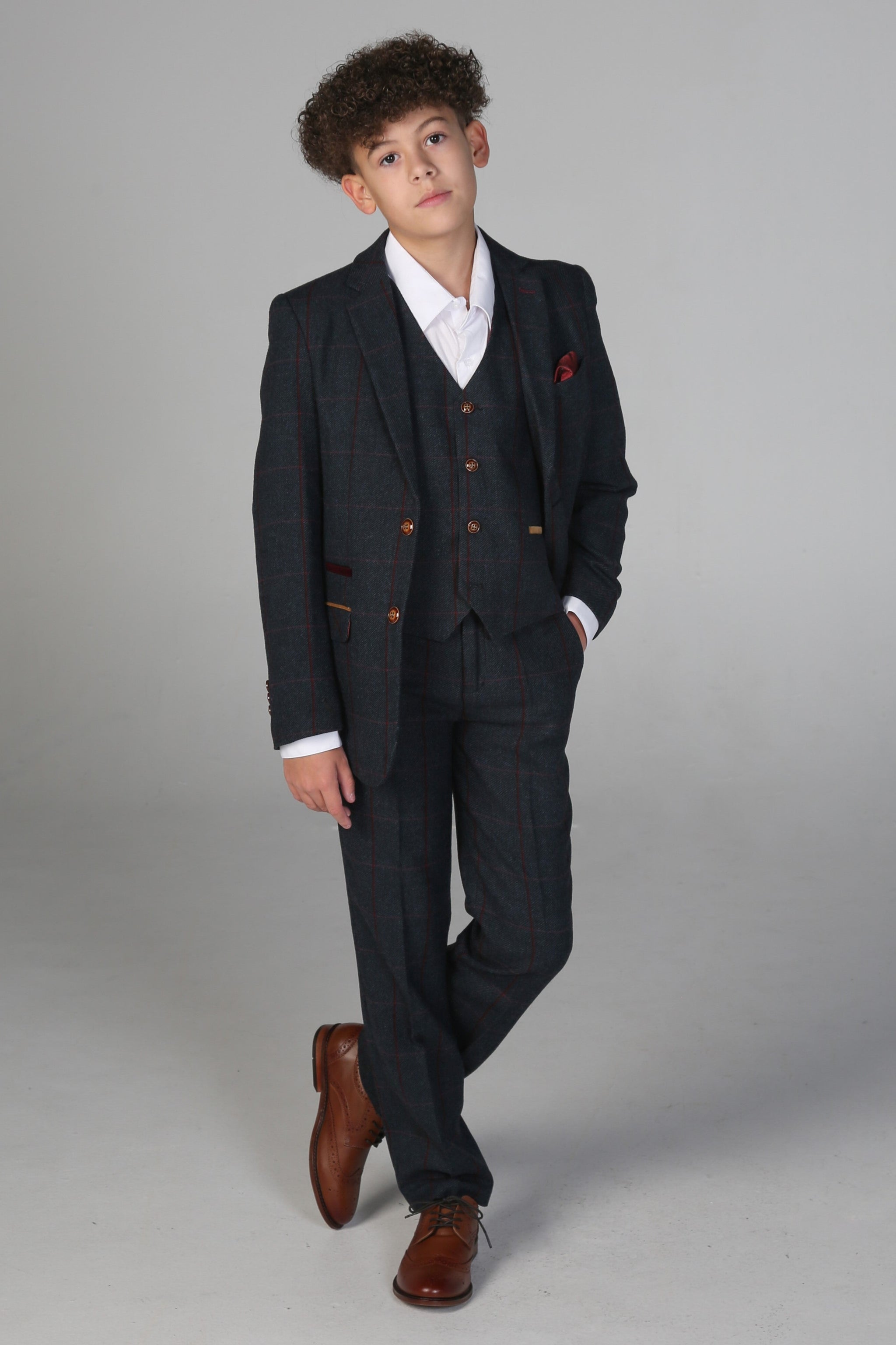 Boys' Tweed Suits | Classic & Stylish Tweed Suits for Any Occasion