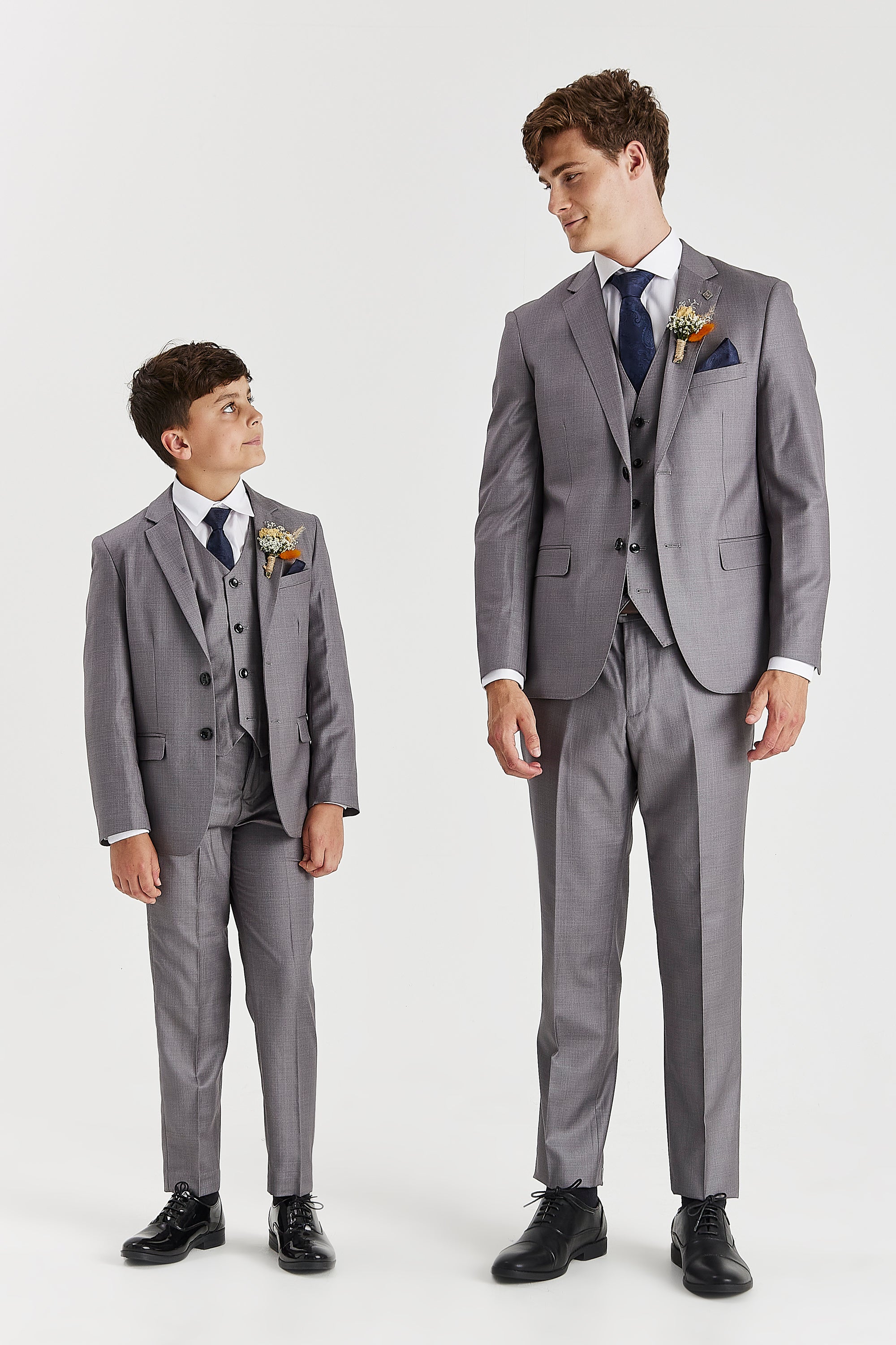 Edward Grey Father and Son Suits | Matching Wedding Suits