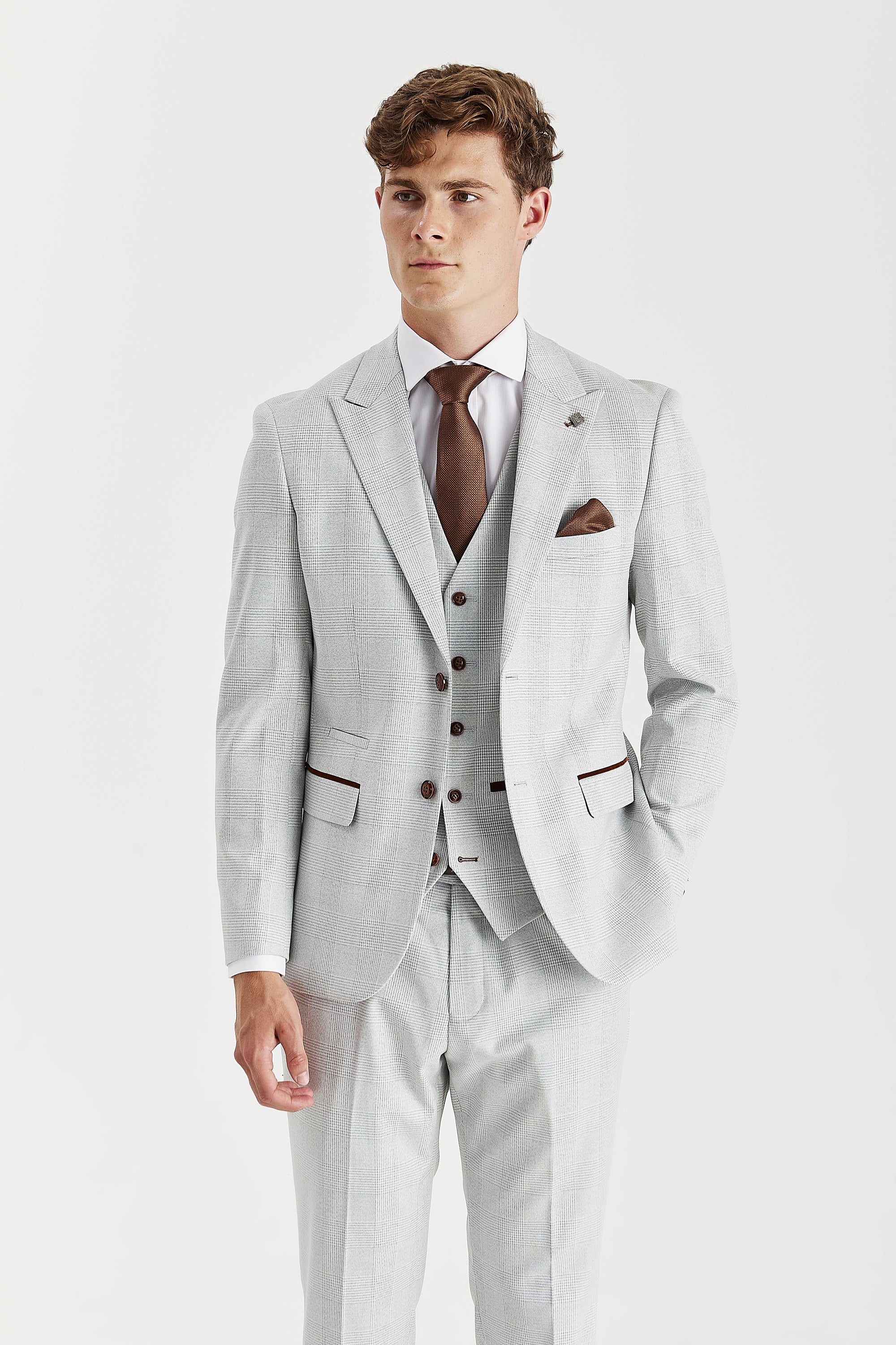 Mark Stone Men's Three Piece Suit | Paul Andrew Suits